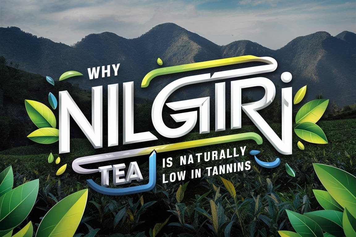 Why Nilgiri Tea Is Naturally Low In Tannins - Ooty Oasis